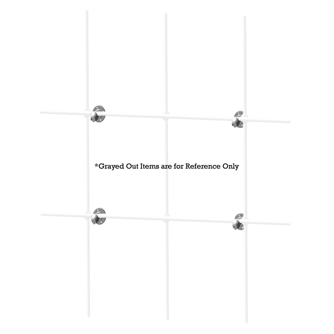 Aluminum Fume Hood Back Mounting Kit | Lee Engineering