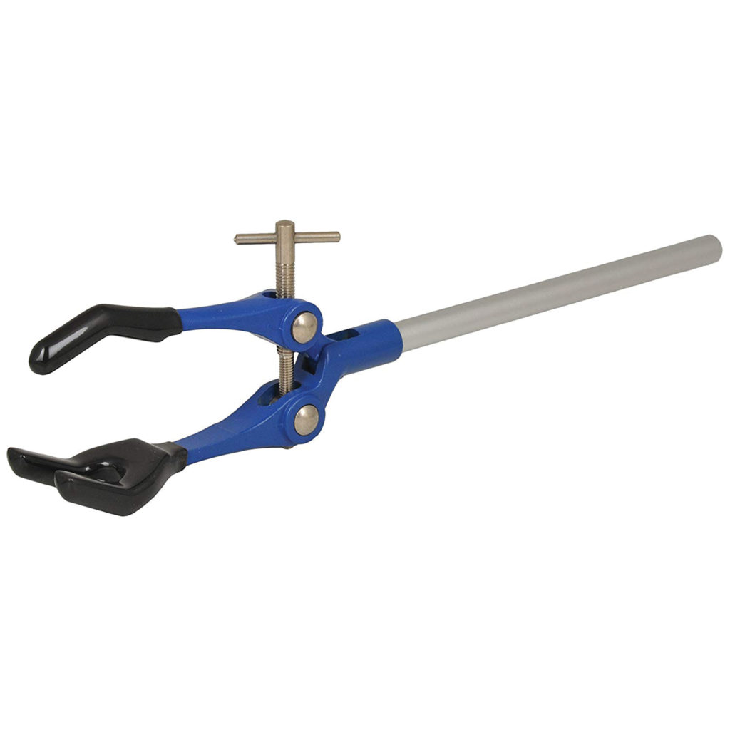 3 Finger, Vinyl coated Extension Lab Clamp, 8.5 cm max opening | Lee ...